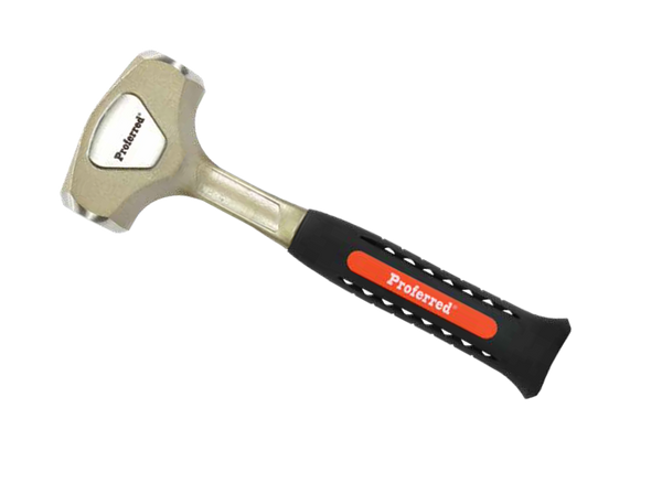 Forged Club Hammer One Piece 3 LB – Proferred Tools